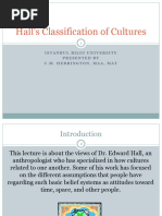 Cultural Dimensions Edward T Hall | PDF | Nonverbal Communication ...