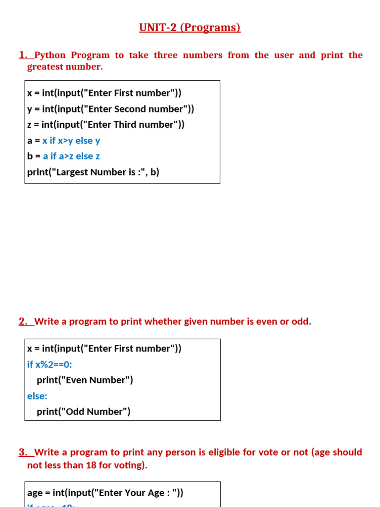 Practice Programs Solution | PDF | Computer Programming | Software Engineering