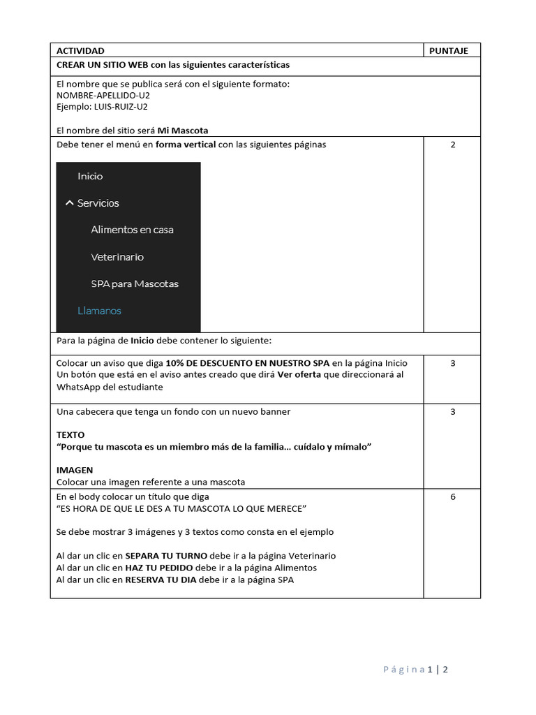 EVALUACION U2 v2 | PDF
