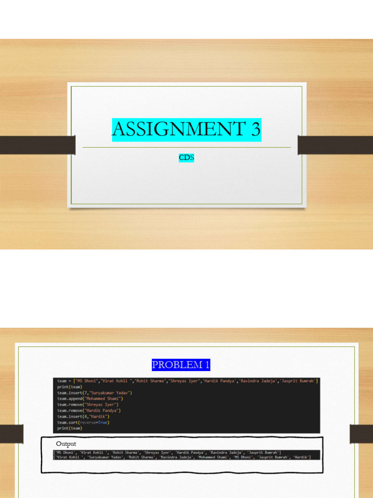 Assignment 3 CDS | PDF