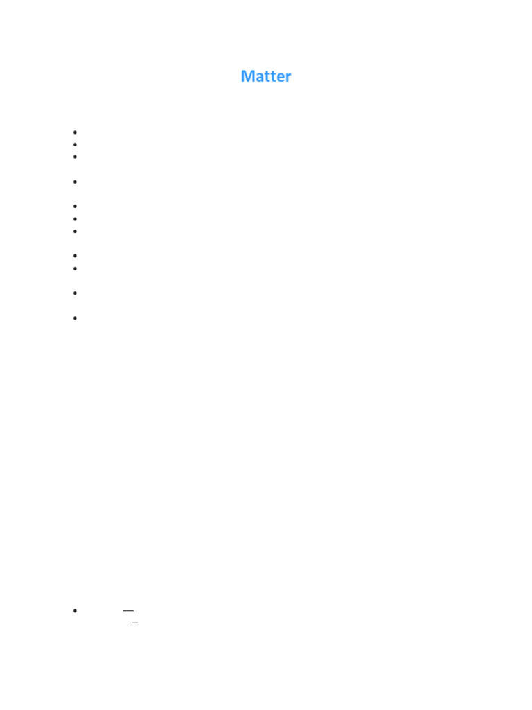 Matter | PDF | Gases | Liquids