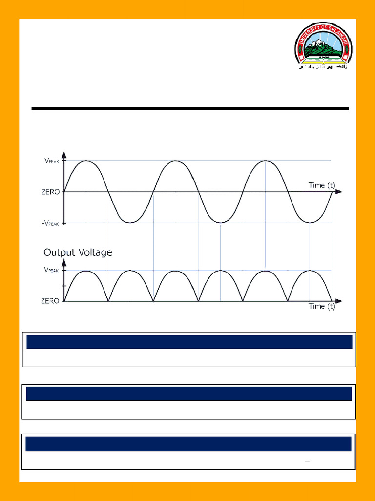 Experiment Number 2 | PDF | Voltage | Rectifier
