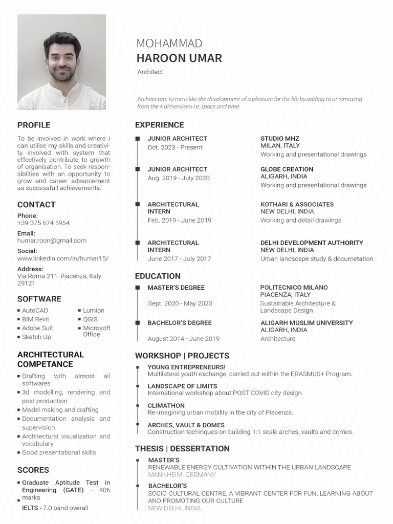 Resume Haroon | PDF