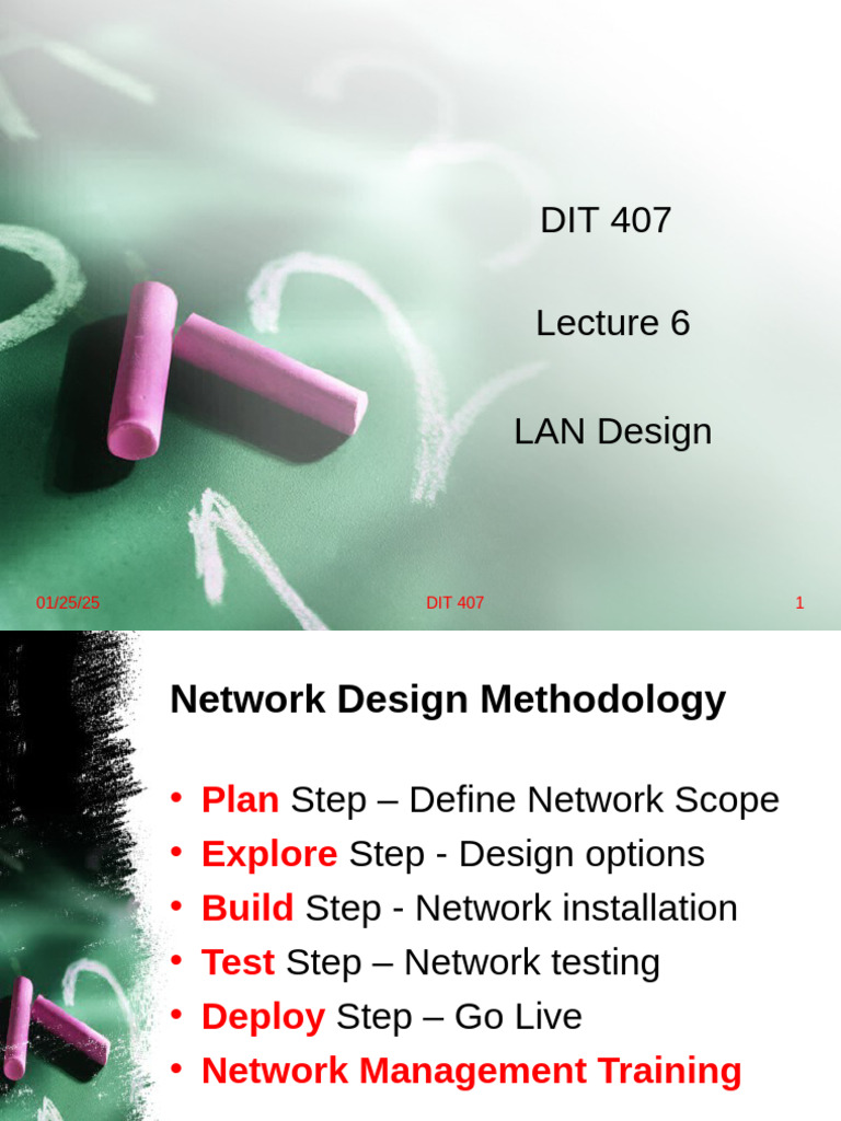Lecture 6 - LAN Design | PDF | Computer Network | Network Switch