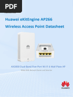 Huawei AC6508 Wireless Access Controller Datasheet | PDF | Wireless Lan | Wi Fi