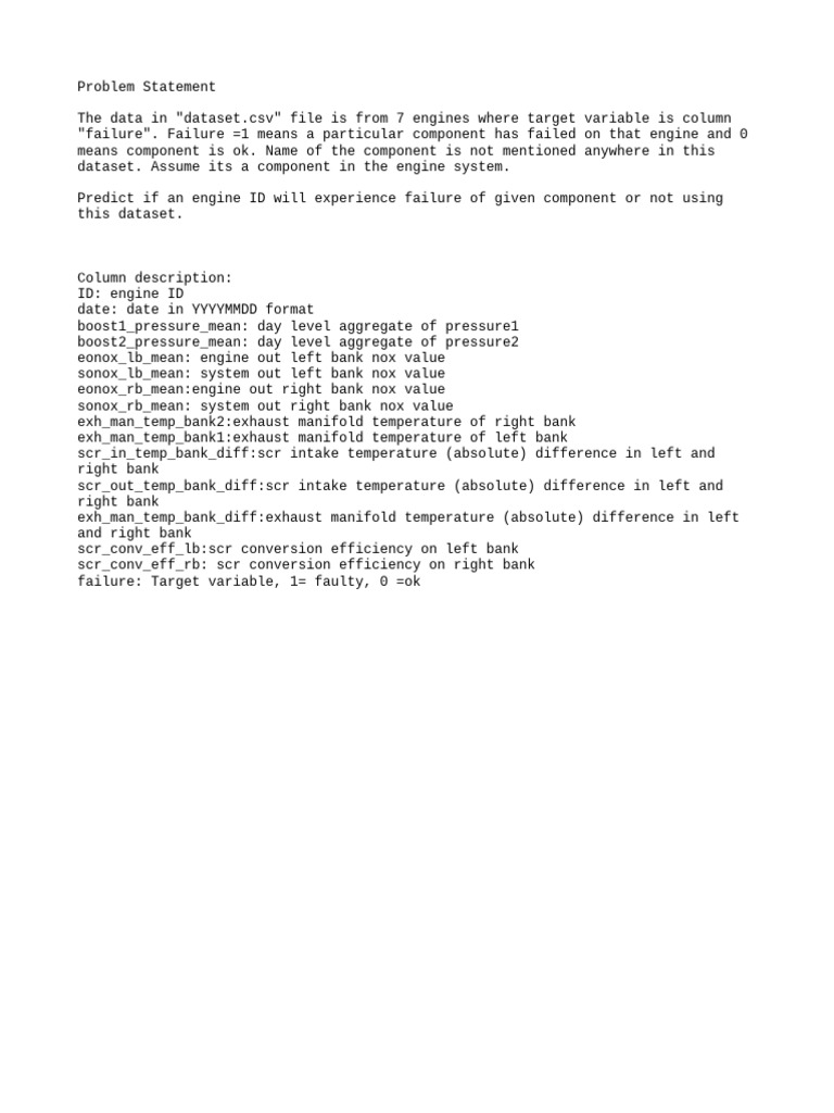 Problem Statement | PDF