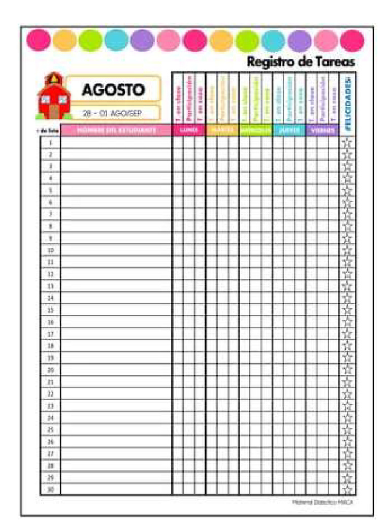 tarea registro | PDF