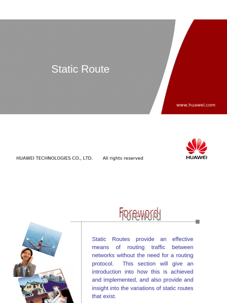 HC110111002 Static Route | PDF | Routing | Router (Computing)