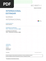 Info - Iec60840 en Español | PDF | Aislador (Electricidad) | Comisión Electrotécnica Internacional