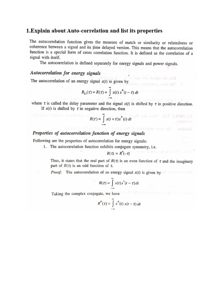 UNIT 4 SS | PDF | Spectral Density | Sampling (Signal Processing)