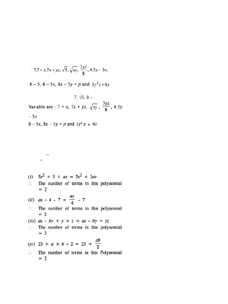 Algebric | PDF | Polynomial | Area