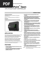 Comfortpoint Open: Cpo-Pc200 Plant Controller | PDF | Usb | Transformer