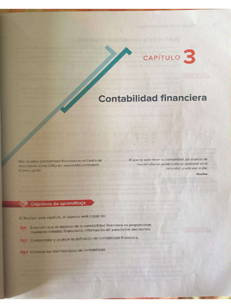 Principios de Contabilidad, CAP 3 | PDF