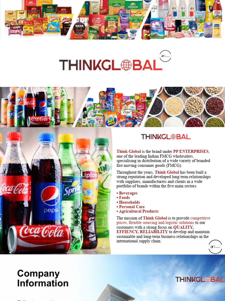 Thnik Global - Company Profile 2023 | PDF | Supply Chain | Brand
