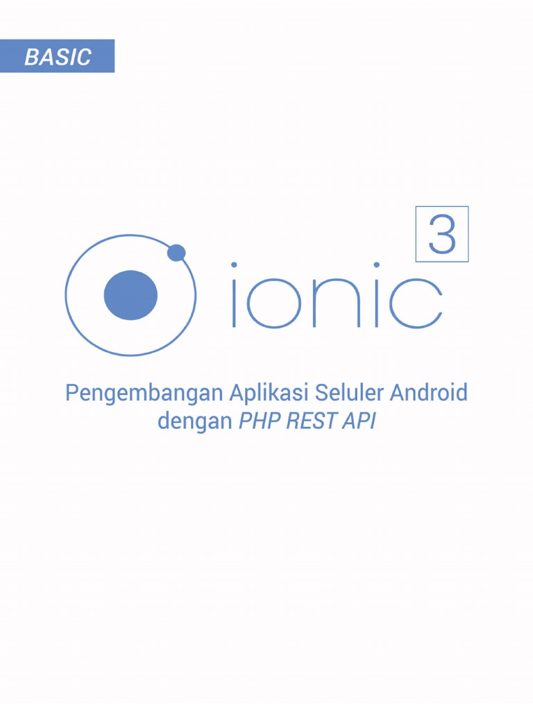 Panduan Pengembangan Aplikasi Ionic 2018 | PDF