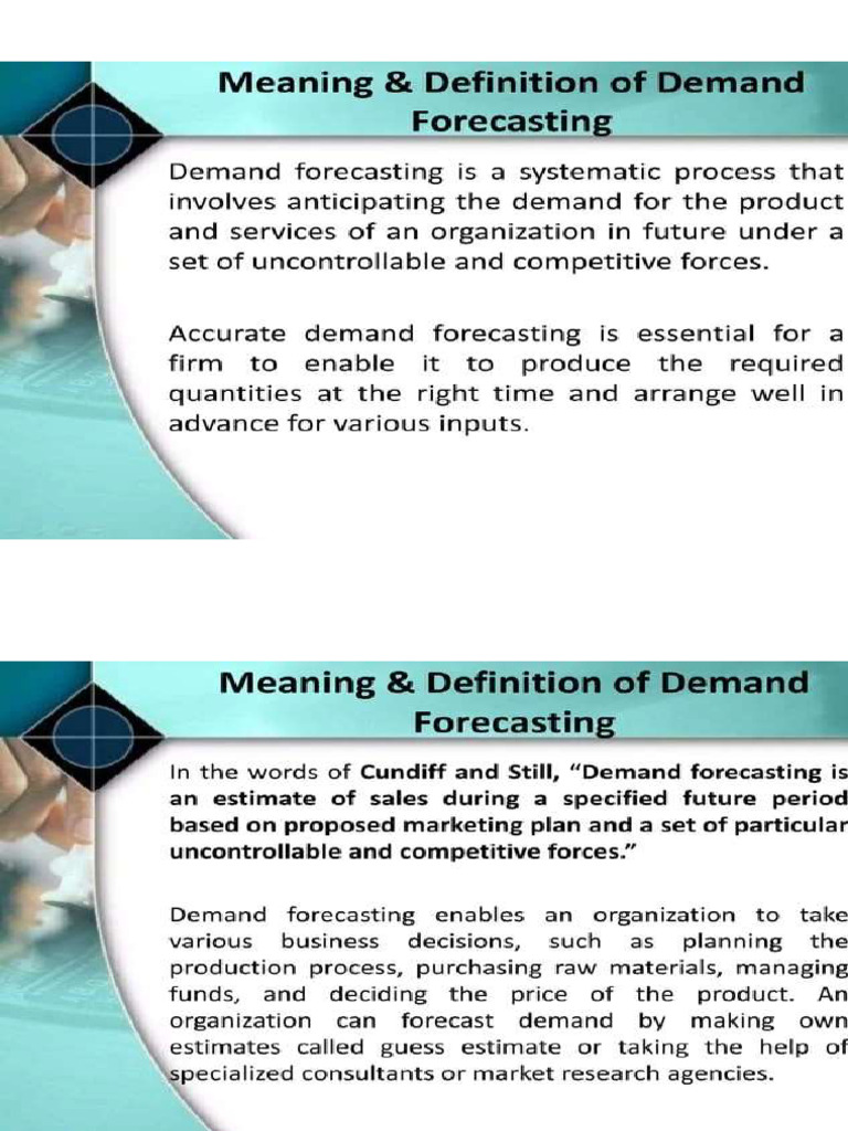 Forecasting | PDF
