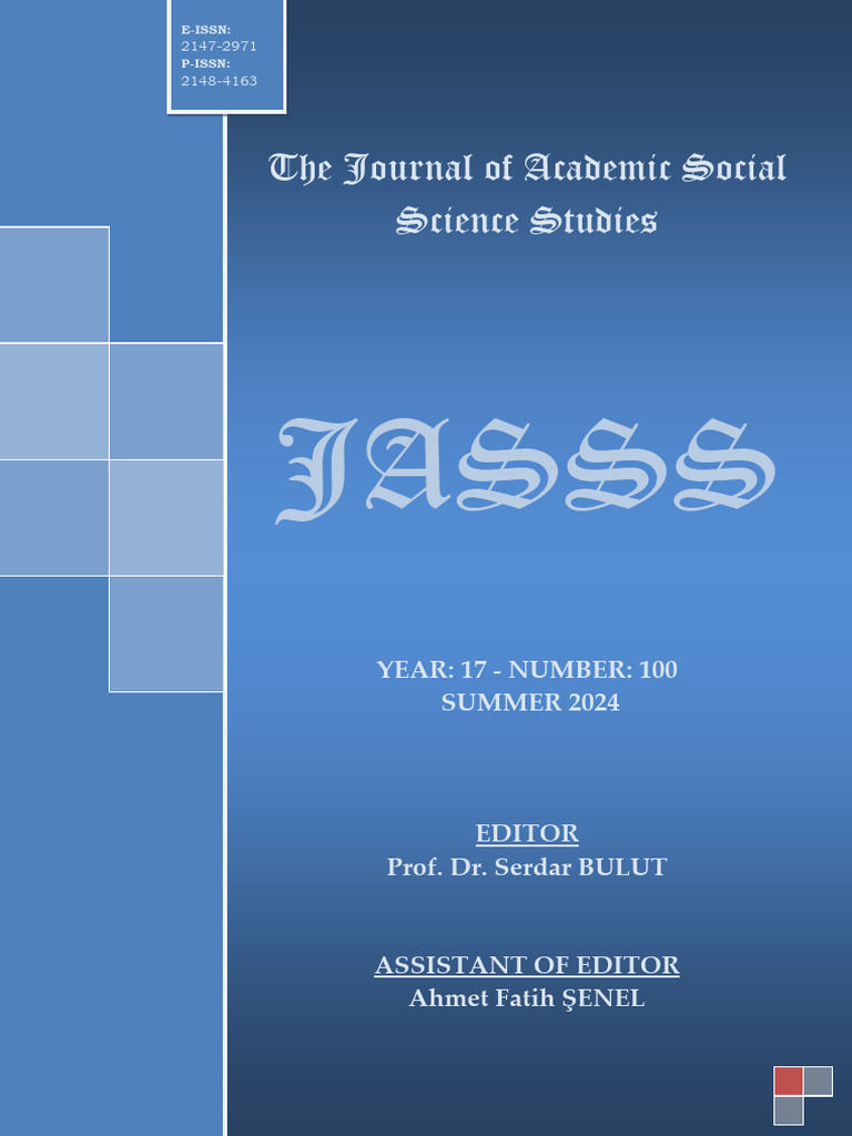 Jasss: The Journal of Academic Social Science Studies | PDF ...