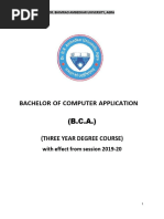 BCA 5 Sem Subjects and Syllabus | PDF | Class (Computer Programming) | Computer Network