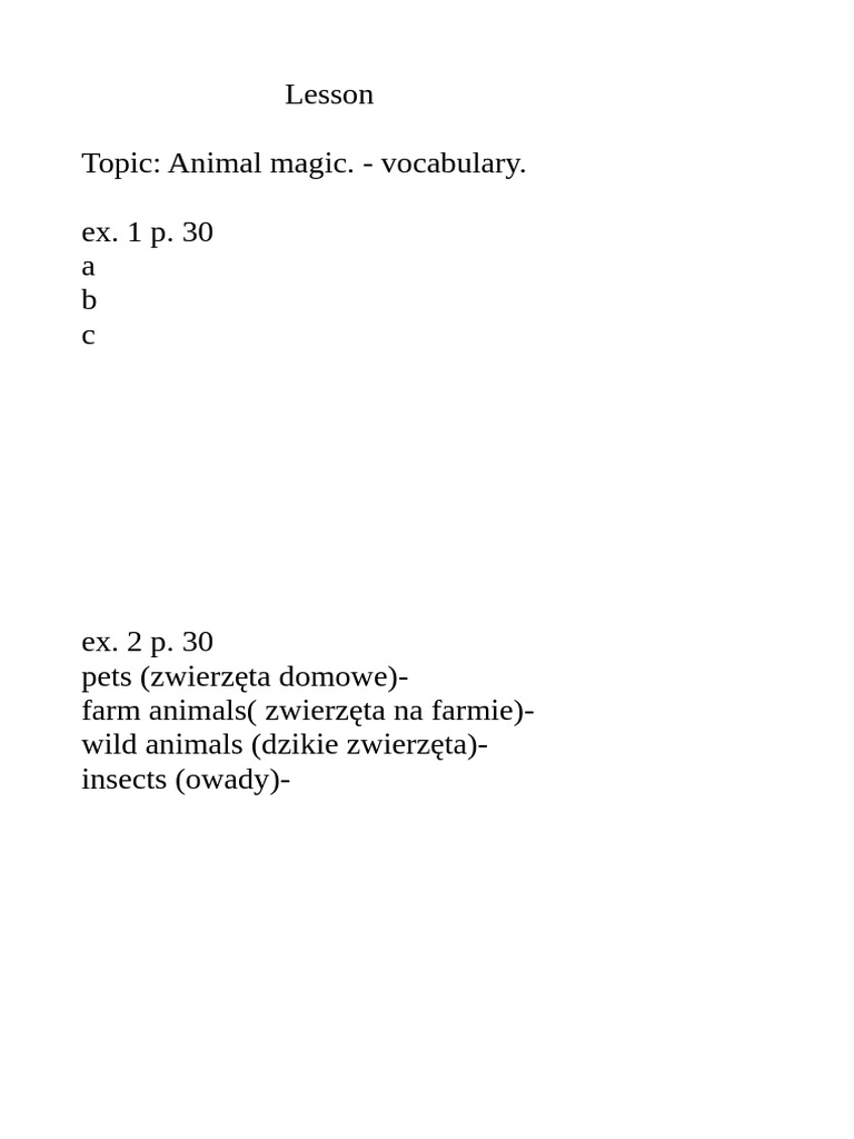 animal magic | PDF animal magic | PDF