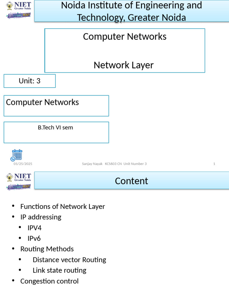 unit3 | PDF | Routing | Internet Protocols