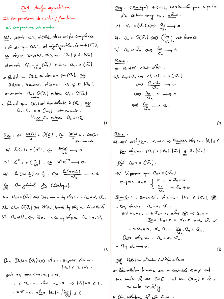 CH09 Analyse Asymptotique | PDF