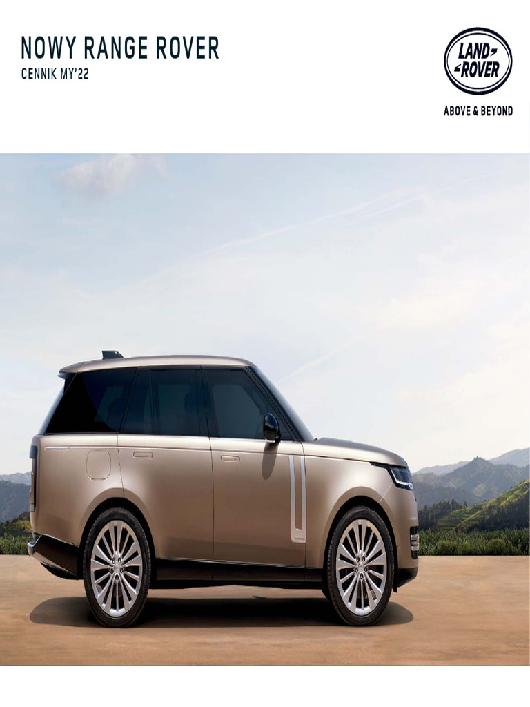 Cennik New Range Rover MY22 | PDF