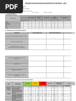 Informe Evaluacion Diagnostica 2025 | PDF