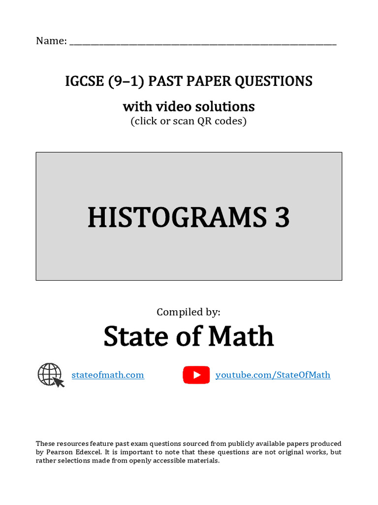 Histograms 3 | PDF