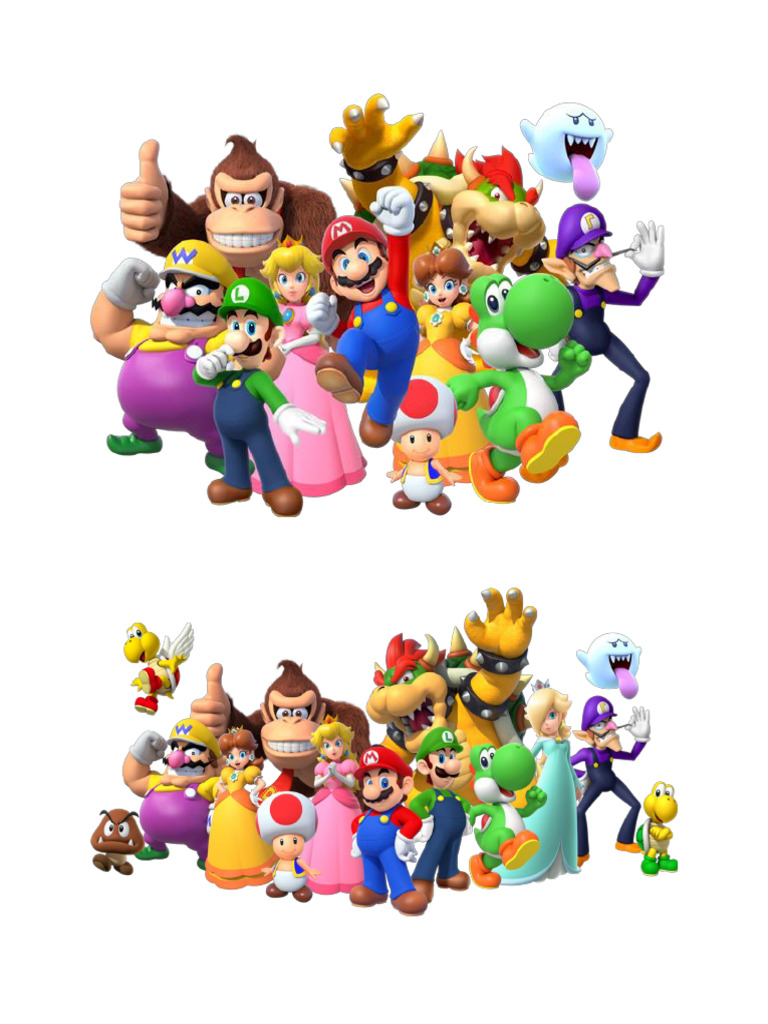Mario Characters 2 | PDF