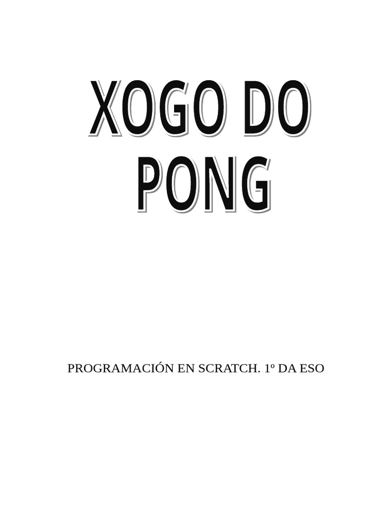 Pong | PDF