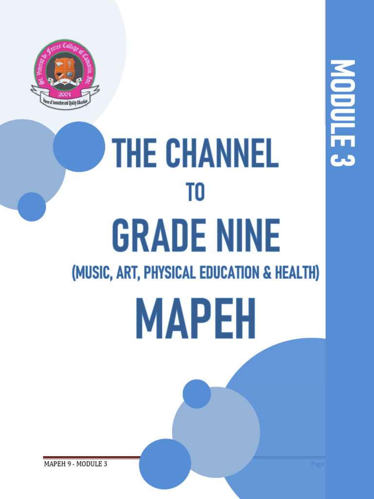 Mapeh 9 Module 3 | PDF