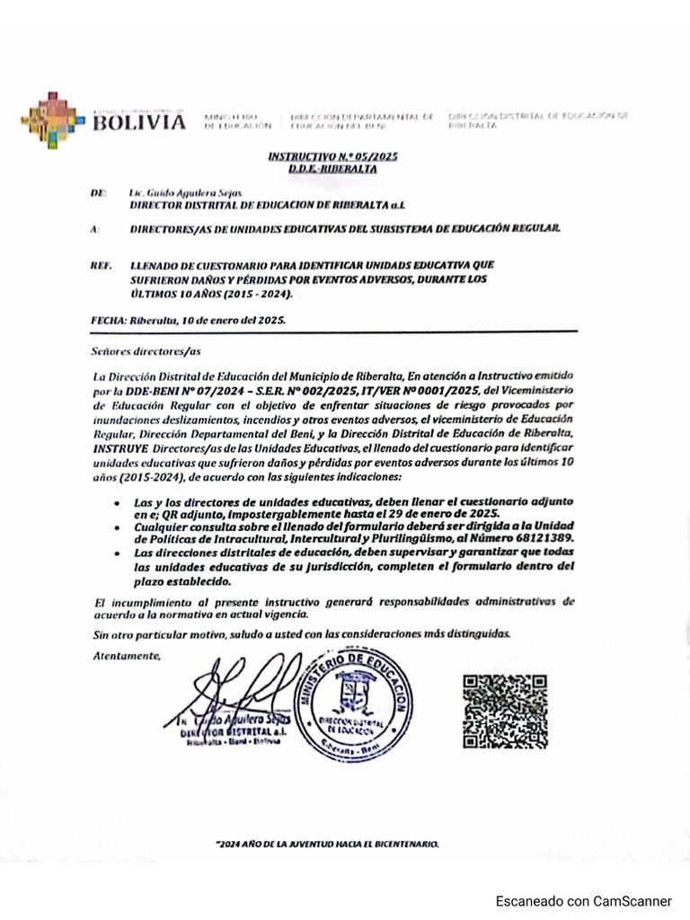 INSTRUCTIVO N° 5 | PDF