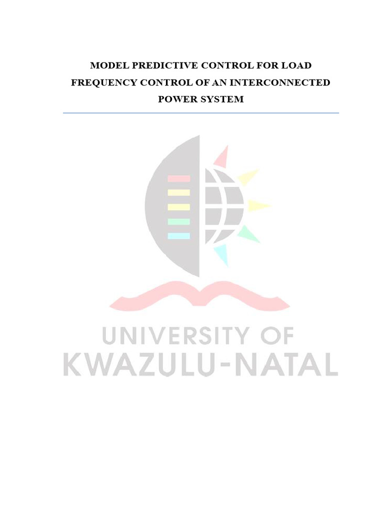 MPC FOR LOAD thiss | PDF | Control Theory | Mathematical Optimization