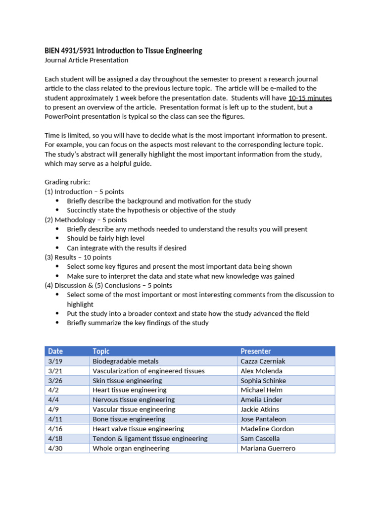 Journal Article Presentation | PDF | Science