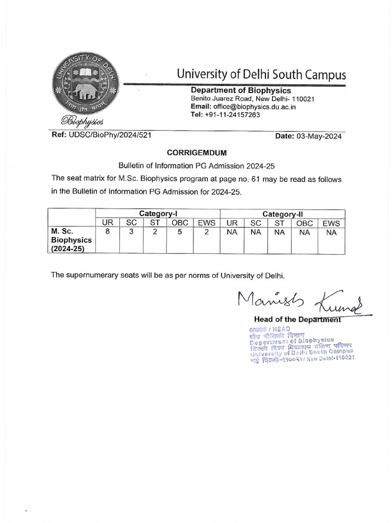 Biophysics Corrigendum | PDF