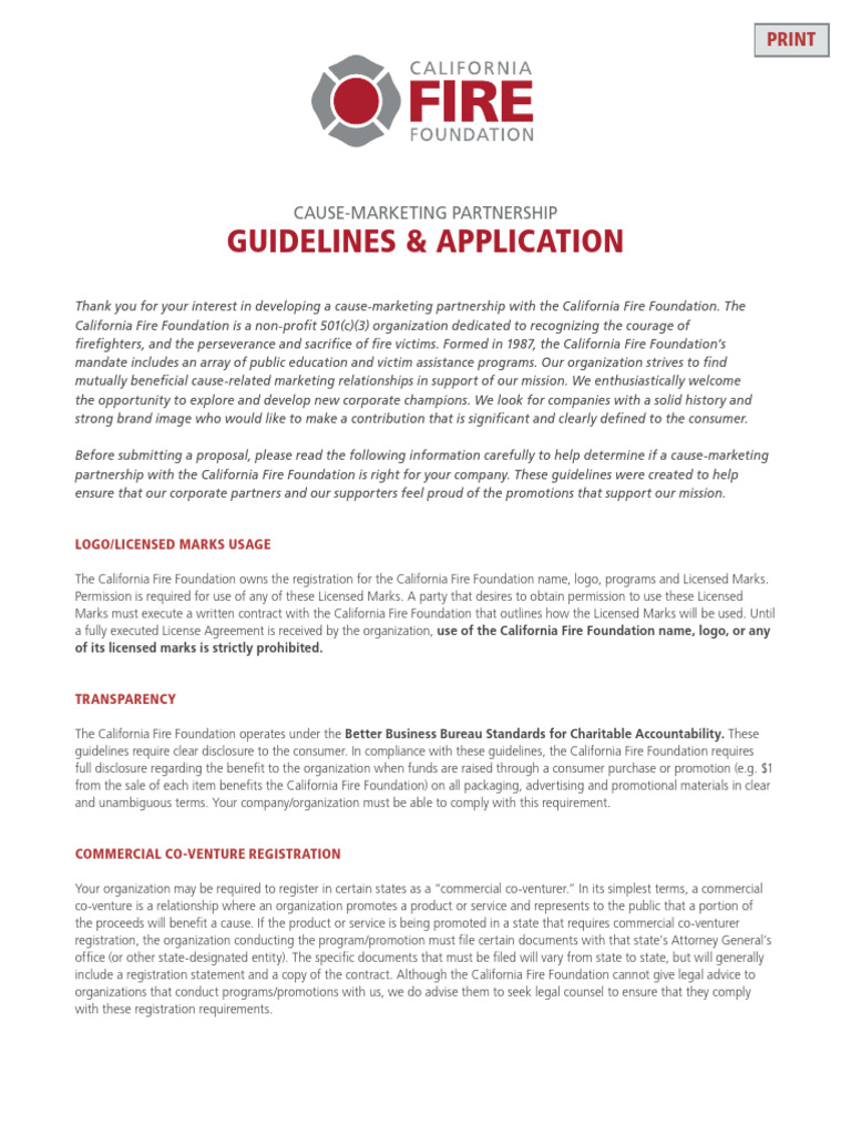 Cause Marketing and Event Agreement CFF 2022 | PDF | Advertising | Brand