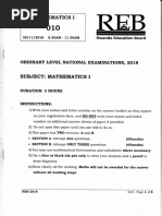 Marking Guide: National Exam Math 2023 | PDF | Discrete Mathematics ...