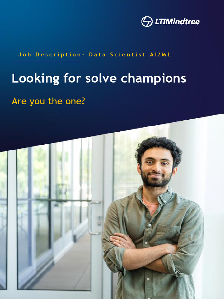 Enterprise AI JD-Data Scientist - AI ML Engineer | PDF | Artificial ...