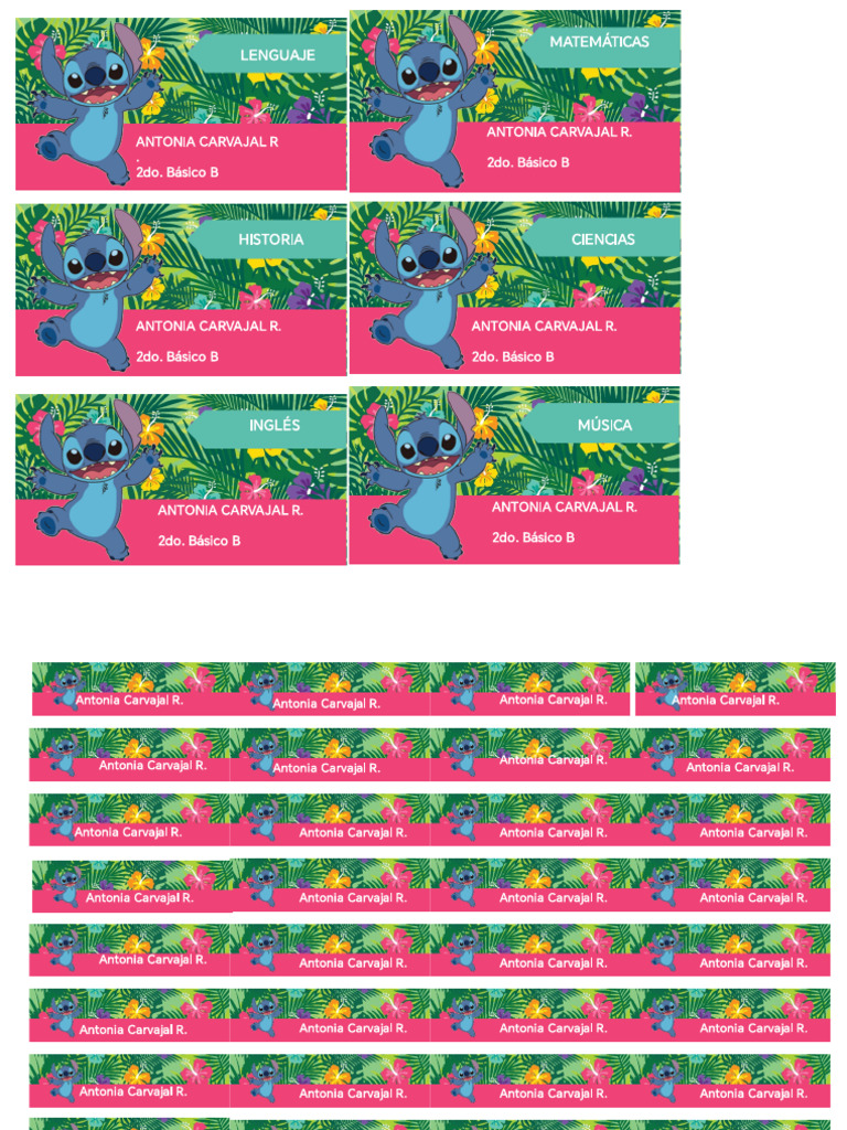 Stich 2 | PDF | Matemáticas