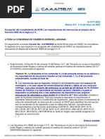 Formato UMC 6 para Pedimento | PDF | Comercio | Business