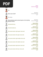 Brian Foster's Chest Pain SOAP Note | PDF | Healthy Diet | Heart