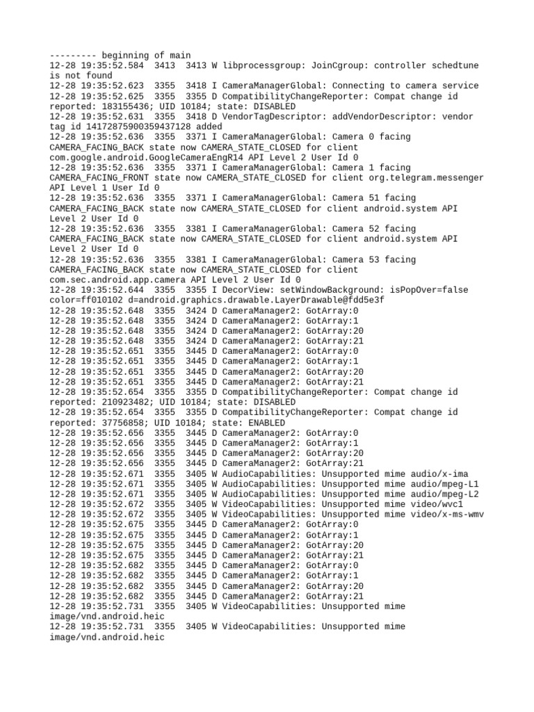 Log Cat 1735403752535 | PDF | Unix | Software Engineering