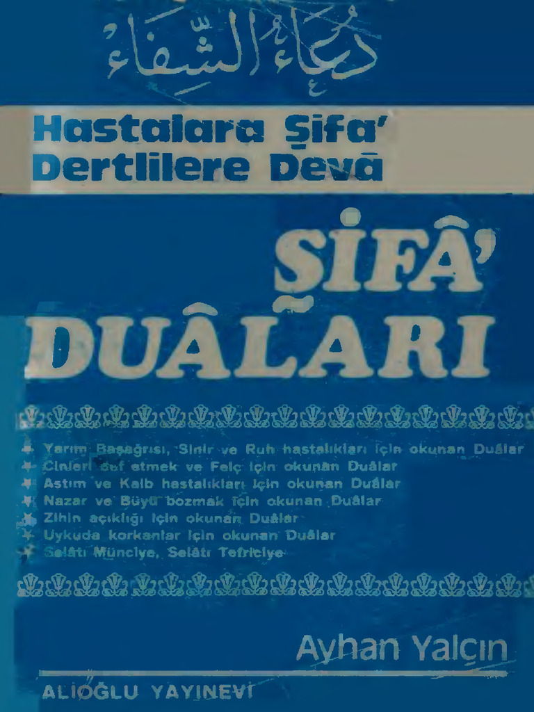 Ayhan Yalcin Sifa Dualari | PDF