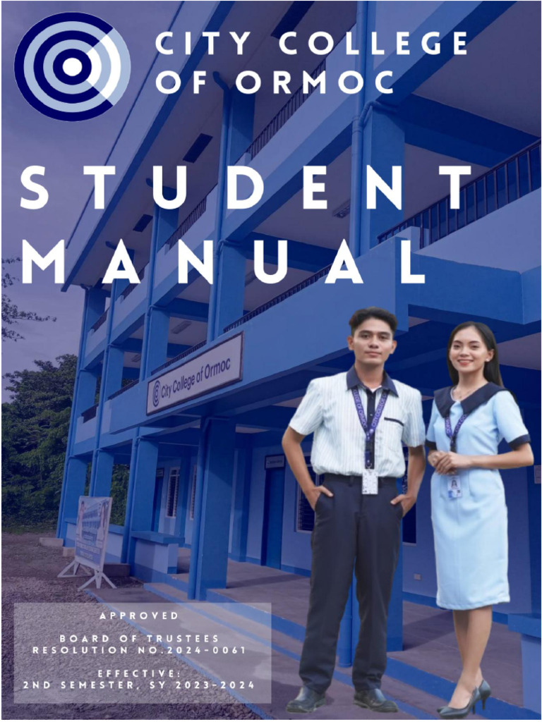 CCO Student Manual Overview | PDF | Discrimination | Identity Document