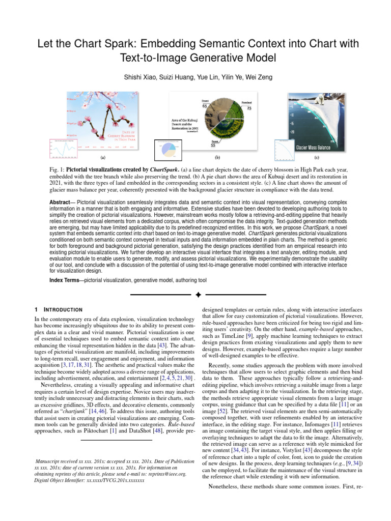 ChartSpark: Semantic Context in Visuals | PDF | Information | Data