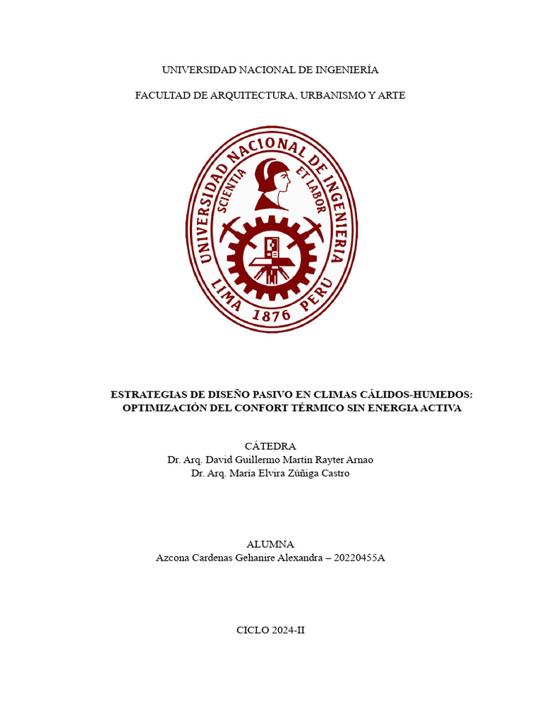 Diseño Pasivo en Climas Cálidos-Húmedos | PDF | Ventilación ...