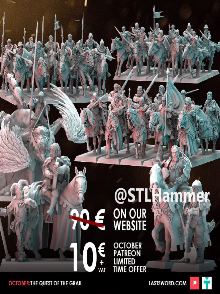 00 Last Sword Miniatures 2023-10 - The Quest Of The Grail | PDF