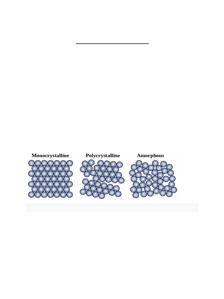 Amorphous Silicon Solar Cells | PDF | Thin Film Solar Cell | Solar Cell