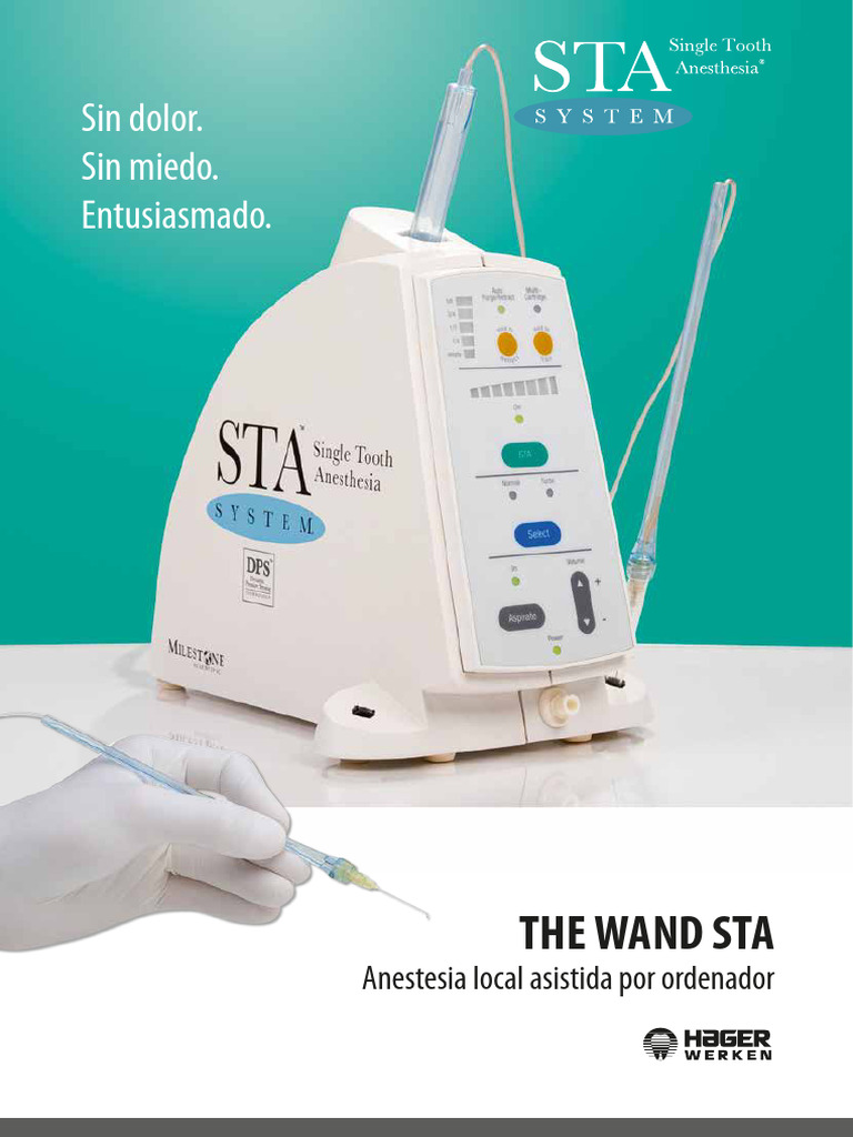 Anestesia Digital Sin Dolor: The Wand STA | PDF | Anestesia | Diodo ...