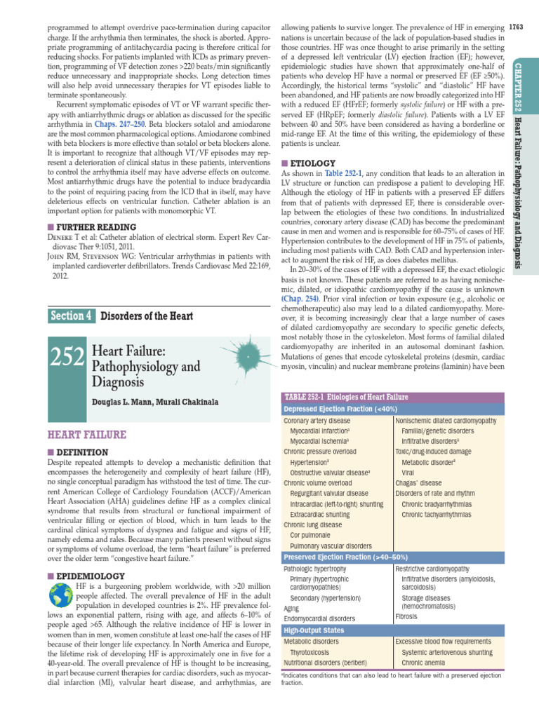 CHF Harrison | PDF | Heart Failure | Heart
